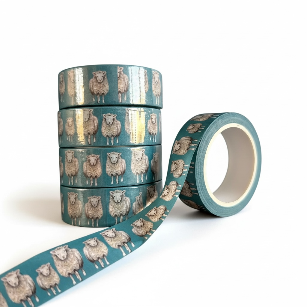 Shetland Sheep Washi Tape | Decorative Craft & Journaling – Jade Crafts ...